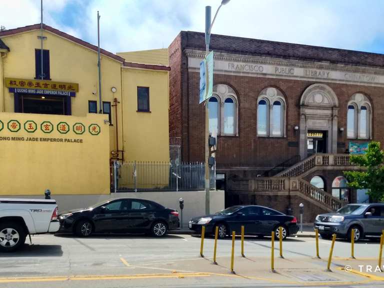 Quong Ming Jade Emperor Palace ⛩️ & Chinatown Public Library Routes for ...