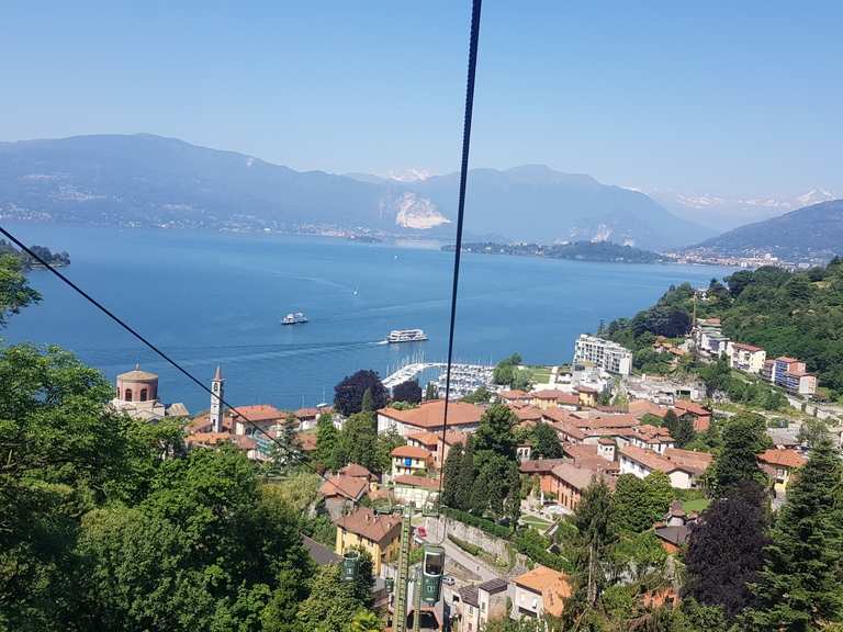 Funivia di Laveno: Wanderungen und Rundwege | komoot