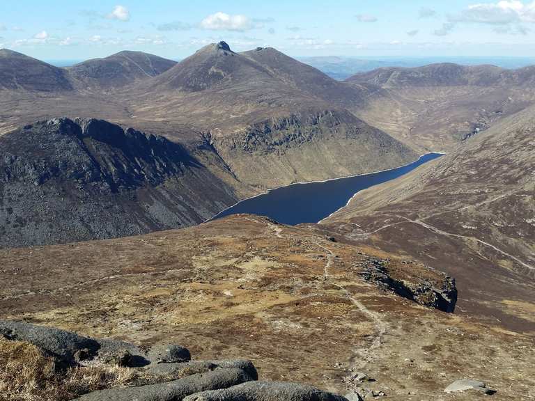 Slieve Binnian North Tor Routes for Walking and Hiking | Komoot