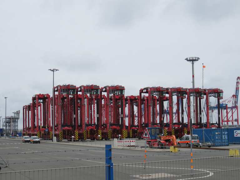 Jade Weser Port (with Info Center) - Cycle Routes and Map | Komoot