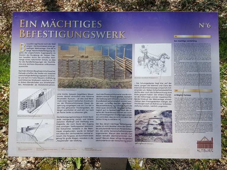 Keltensiedlung Altburg Routes for Walking and Hiking | Komoot