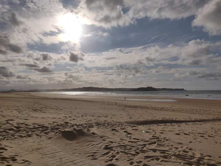 Somo Beach Road Cycle Routes and Map | Komoot