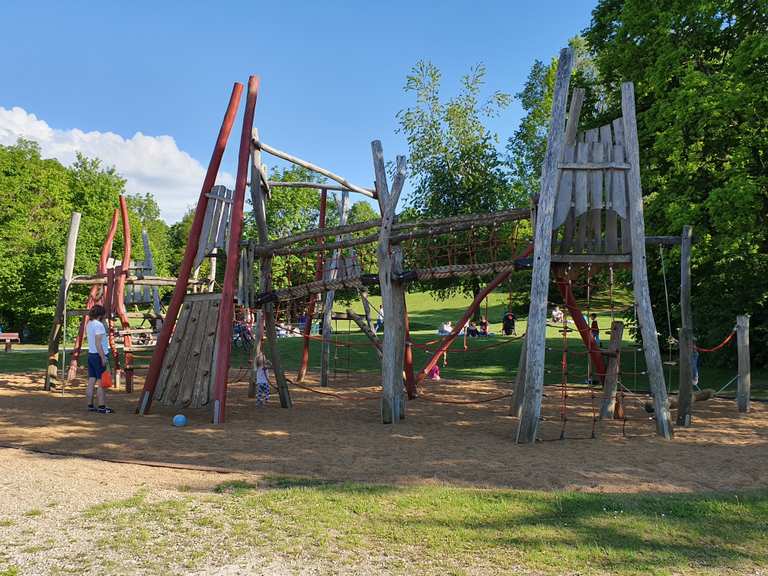 Ortspark Unterhaching: Wanderungen und Rundwege | komoot