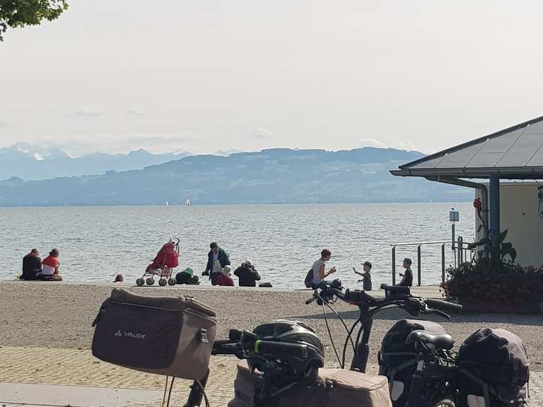 Strandbad Lochau am Bodensee - Cycle Routes and Map | Komoot