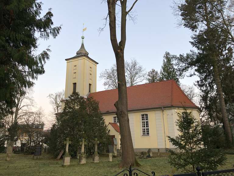 Seebad Heiligensee – Dorfkirche Berlin-Heiligensee Runde von Papenberge ...