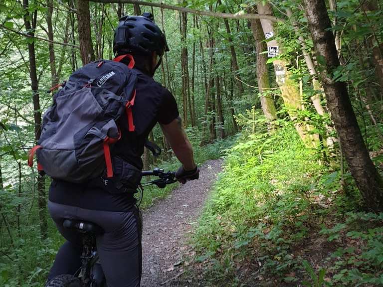 Schöner Trail den Fluss entlang: Mountainbike-Touren | komoot