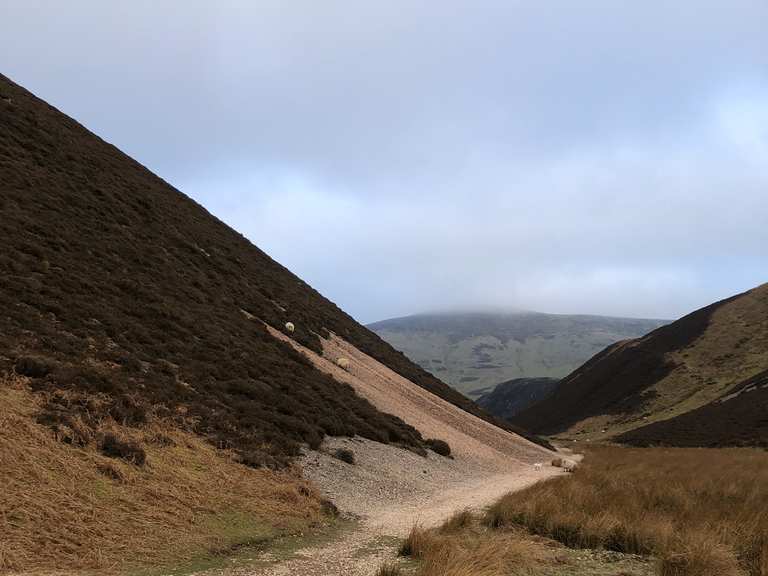 Flotterstone Inn to Pentland Hills Easy Loop | Mountainbike-Tour | Komoot