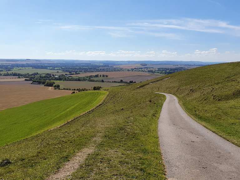 King Alfred's Way day 3 — Tilshead to Wantage | gravel ride | Komoot