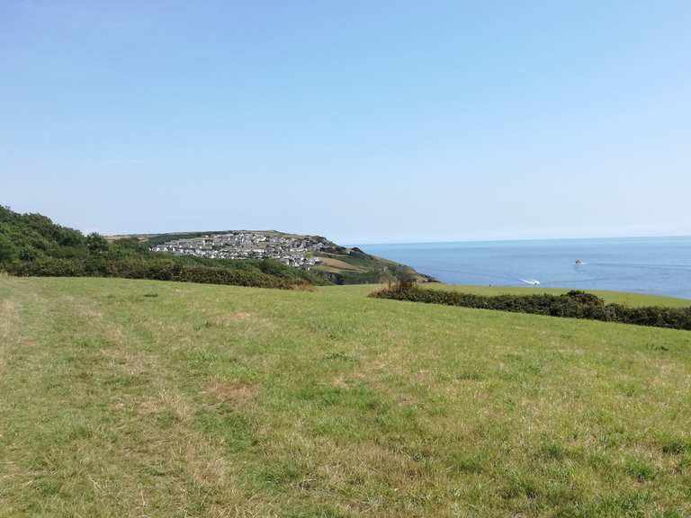 Coastal trail – Menabilly Grotto Beach loop from Fowey | hike | Komoot
