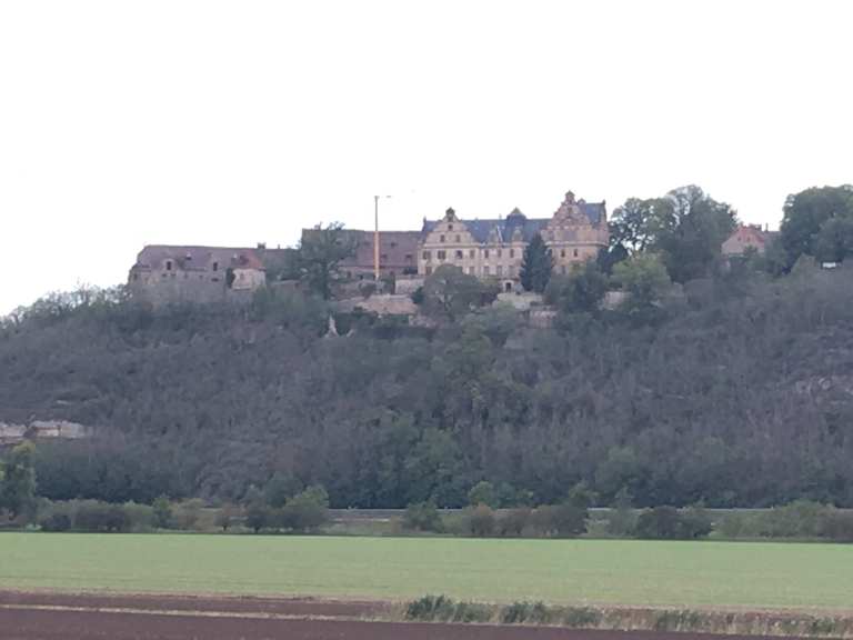 Aussicht auf Schloss Vitzenburg - Cycle Routes and Map | Komoot