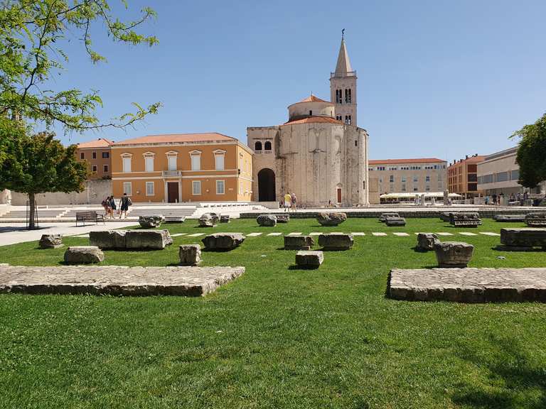 Forum Romanum in Zadar Routes for Walking and Hiking | Komoot