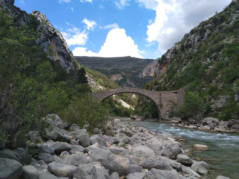 Von Point Sublime über Trigance und Rougon zurück nach Point Sublime ...