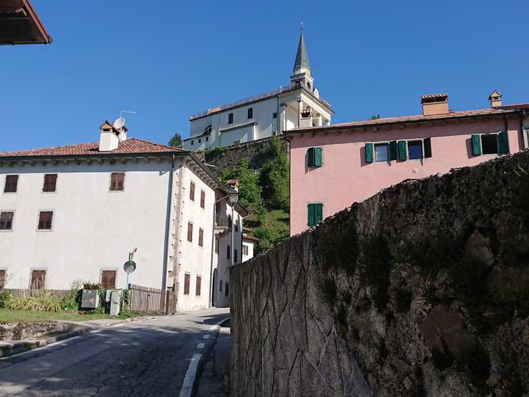Forcella di Luis (Rampa est di Paularo) - Road Cycle Routes and Map ...