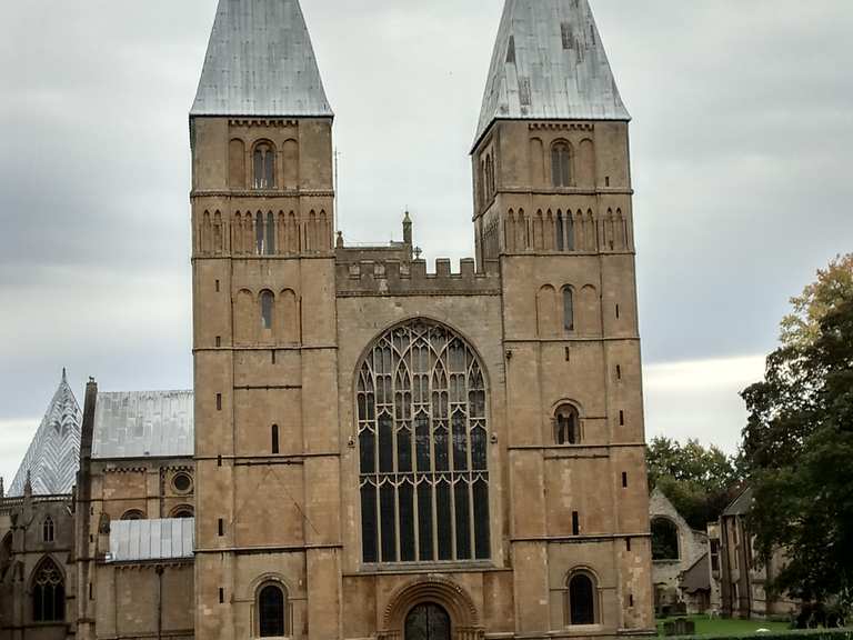 Southwell Minster Refectory Road Cycle Routes and Map | Komoot