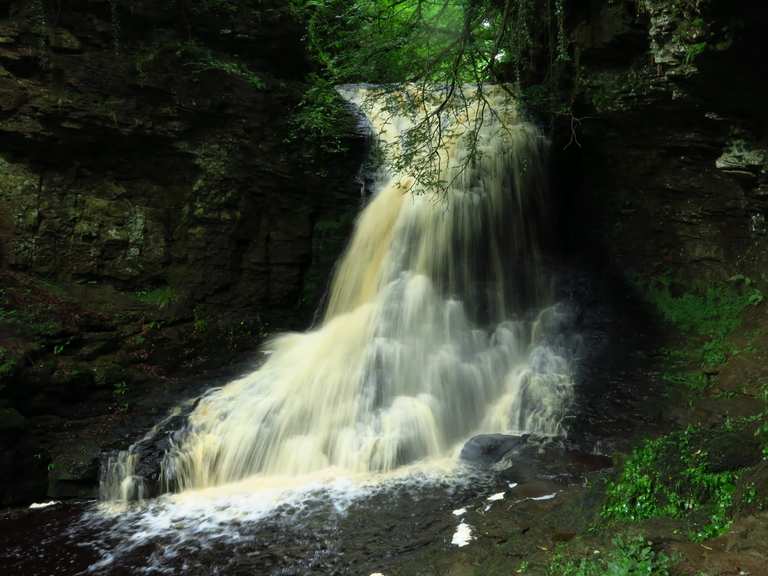 Hareshaw Linn Waterfall Walk from Bellingham | hike | Komoot