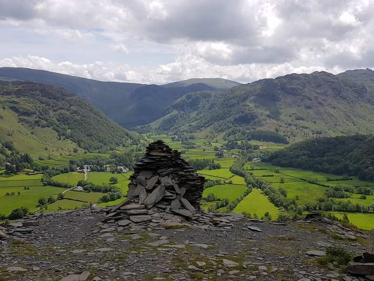 Castle Crag Summit Routes for Walking and Hiking | Komoot