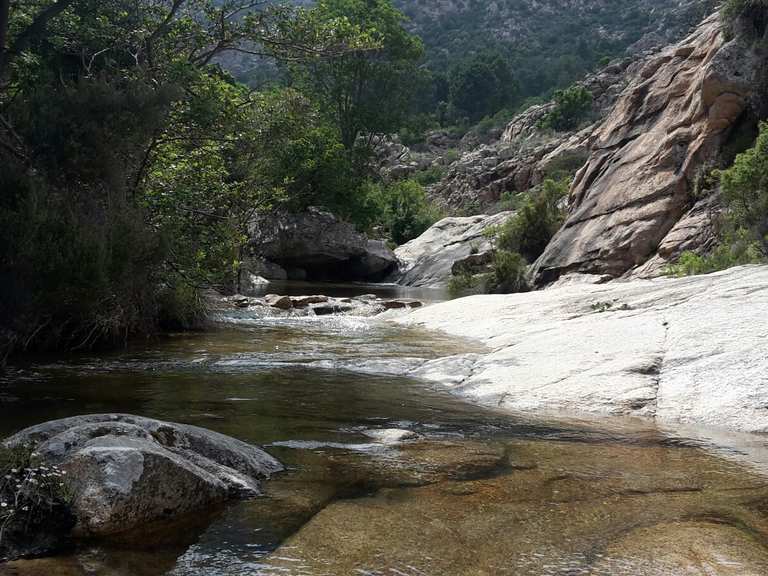 Rio Pitrisconi: waterfalls and natural pools Routes for Walking and ...
