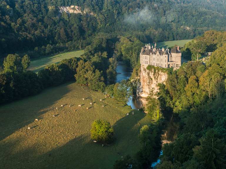 Walzin Castle – View of Château de Walzin loop from Furfooz | hike | Komoot