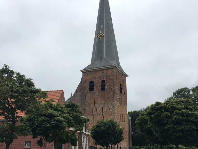 St. Willibrordus Church Holwerd - Cycle Routes and Map | Komoot