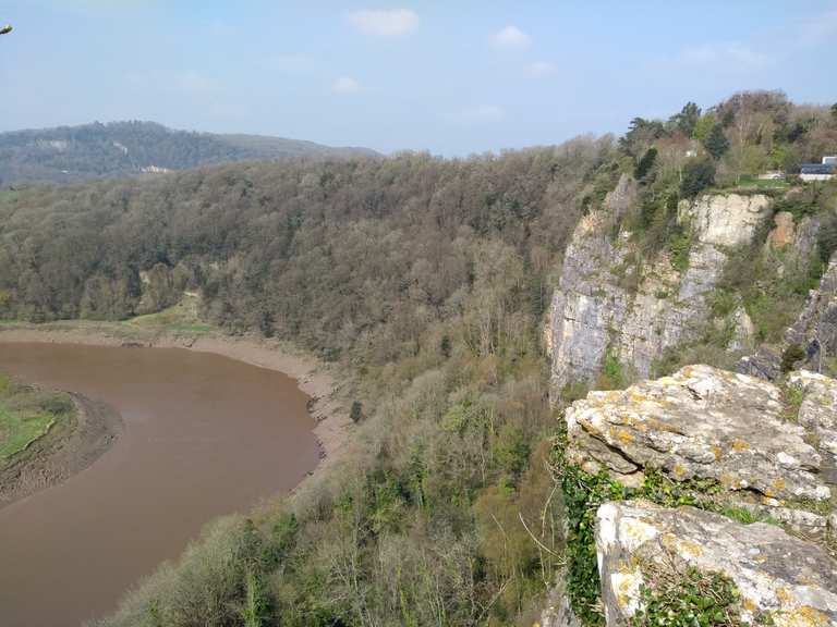 To the Devil's Pulpit along the River Wye loop from Chepstow — Wye ...