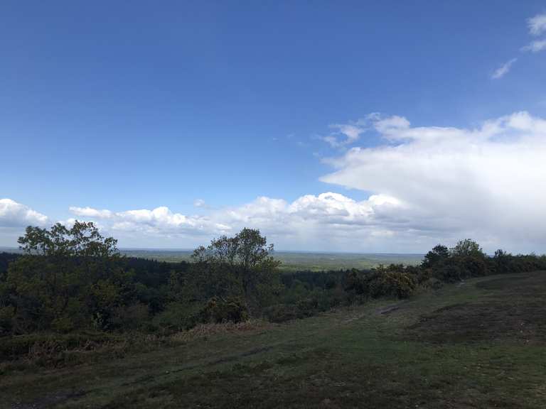 Bifurcation sur le sentier - Itinéraires vélo et carte | Komoot