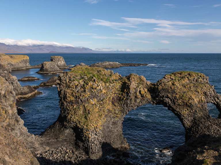 Gatklettur (Hellnar Arch) Routes for Walking and Hiking | Komoot