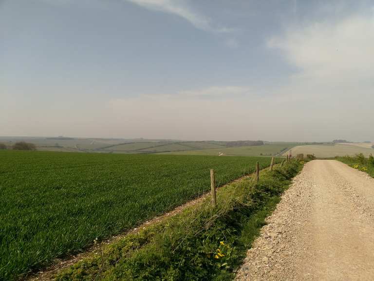 Imber Range Path - Cycle Routes and Map | Komoot