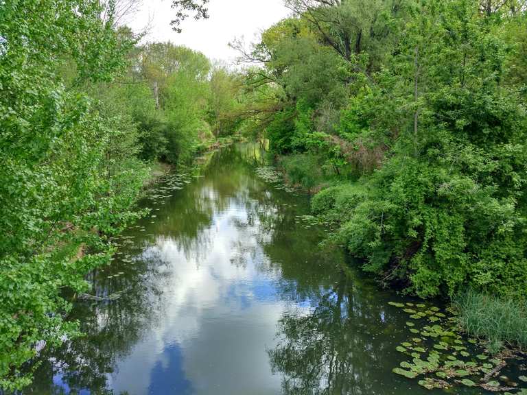 Brücke über den Nottekanal – Stadtpark Zossen Runde von Zossen ...