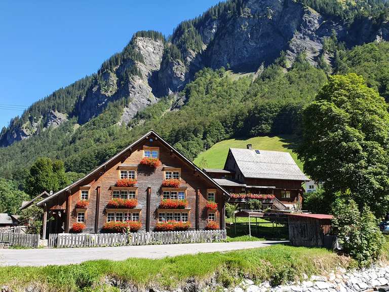 Weisstannen – Alp Siez, Weisstannental Runde von Weisstannen ...