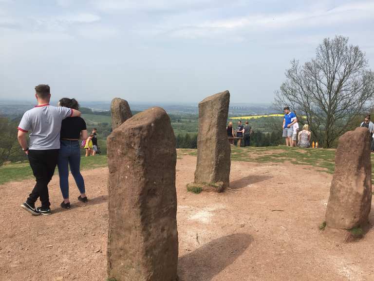 Clent Hills - The Four Stones - Cycle Routes and Map | Komoot