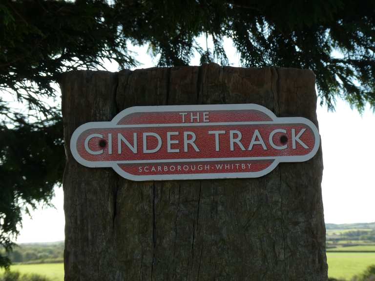 The Cinder Track trailhead - Mountain Bike Trails & Tracks | Komoot