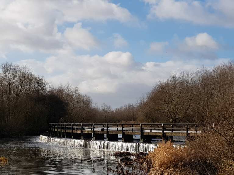 Leicester City Bridge artwork – Abbey Park loop from Clarendon Park ...