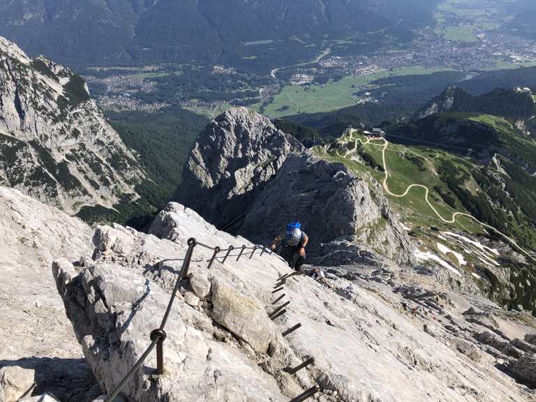 Alpspitz-Ferrata Klettersteig: Wanderungen und Rundwege | komoot