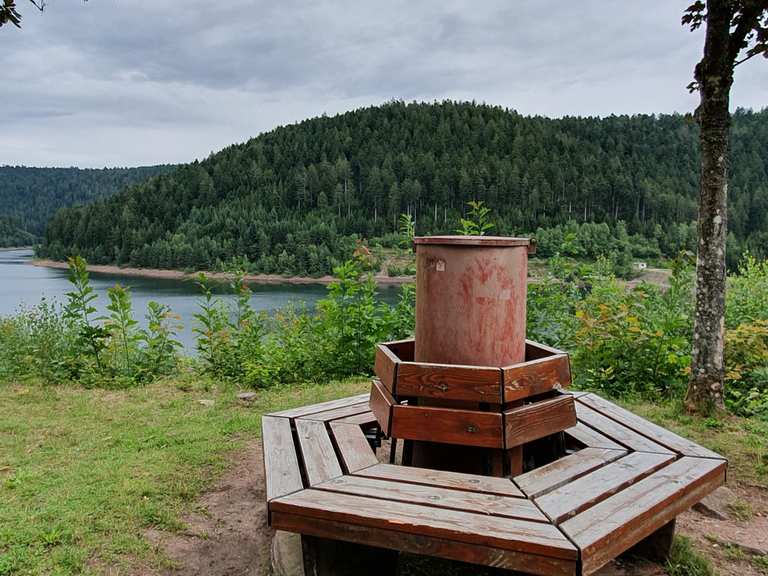 Kinzigtalsperre – Stausee Kleine Kinzig Runde von Reinerzau Oberes ...