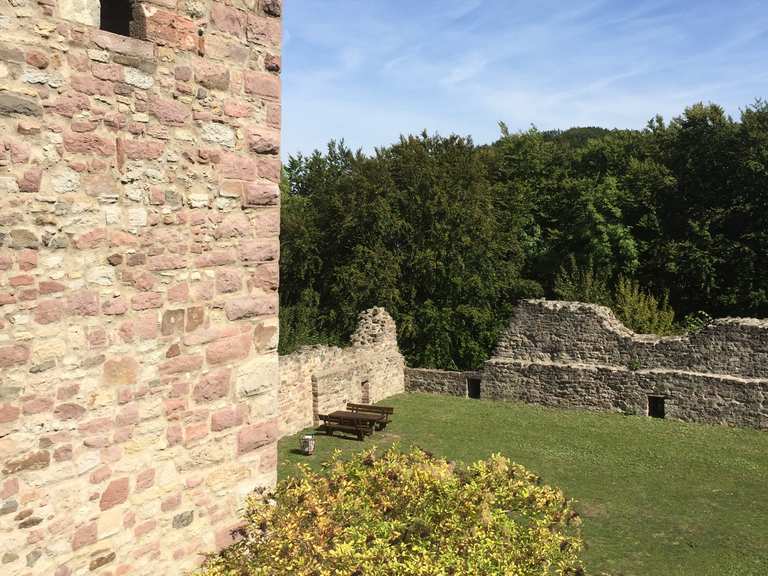 Burgruine Steckelberg: Wanderungen und Rundwege | komoot