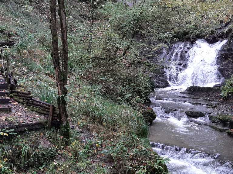 Waterfall in the gorge Routes for Walking and Hiking | Komoot