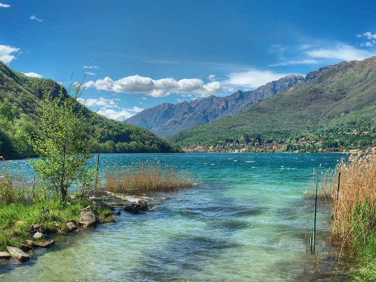 Il Lago di Mergozzo e la foce del Toce — giro ad anello | Mountainbike ...