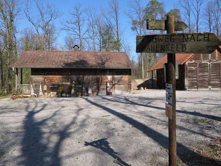 Hütten Forstrevier Dahenfeld: Wanderungen und Rundwege | komoot