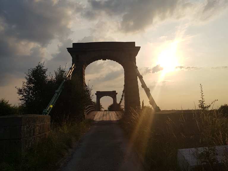 Horkstow Suspension Bridge - Cycle Routes and Map | Komoot