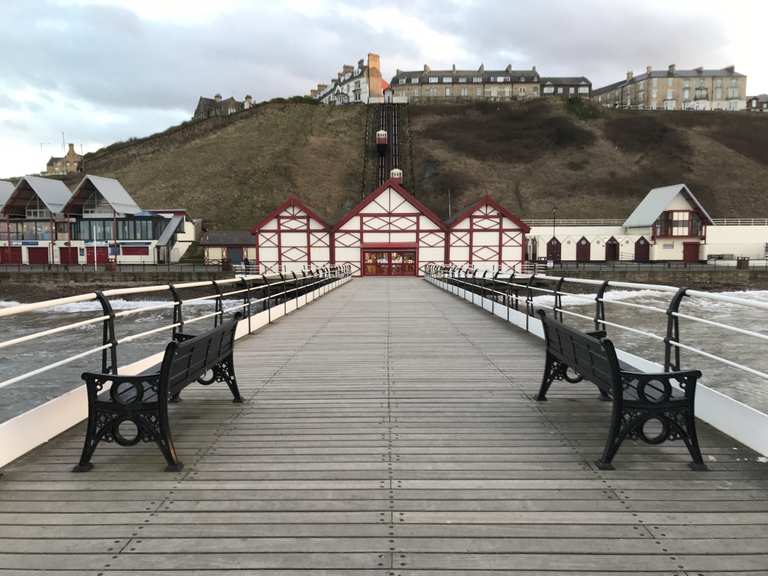 Saltburn Cliff Lift Routes for Walking and Hiking | Komoot