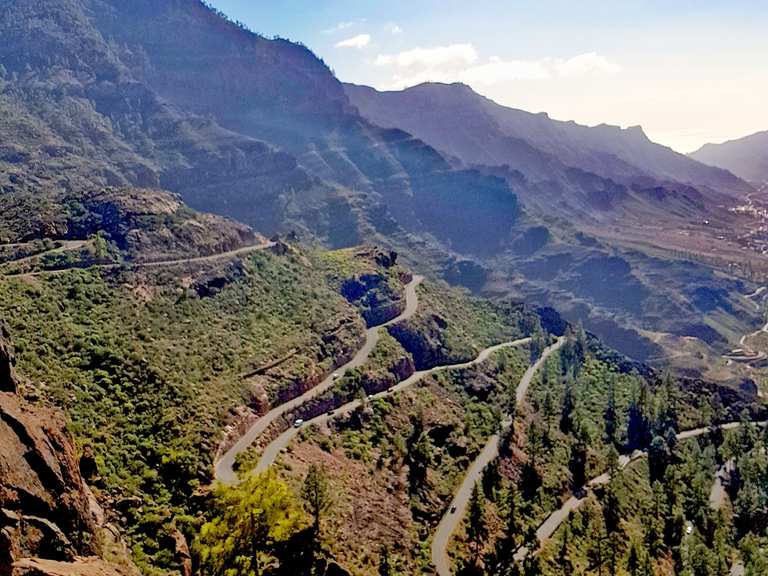 Aldea de San Nicolas, Tejada, y Ayacata – return through Tamadaba ...