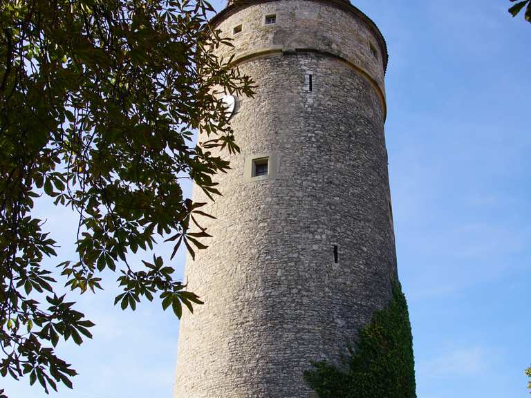 Falterturm (Der schiefe Turm von Kitzingen) Routes for Walking and ...
