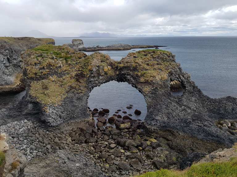 Gatklettur („Hellnar Arch“): Rutas de senderismo y caminatas | Komoot
