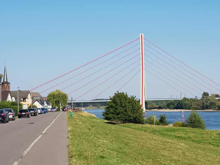 Flehe - Südbrücke - Düsseldorf District, North Rhine-Westphalia ...