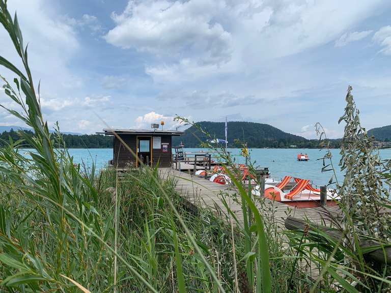 Strandbad in Faak am See: Wanderungen und Rundwege | komoot
