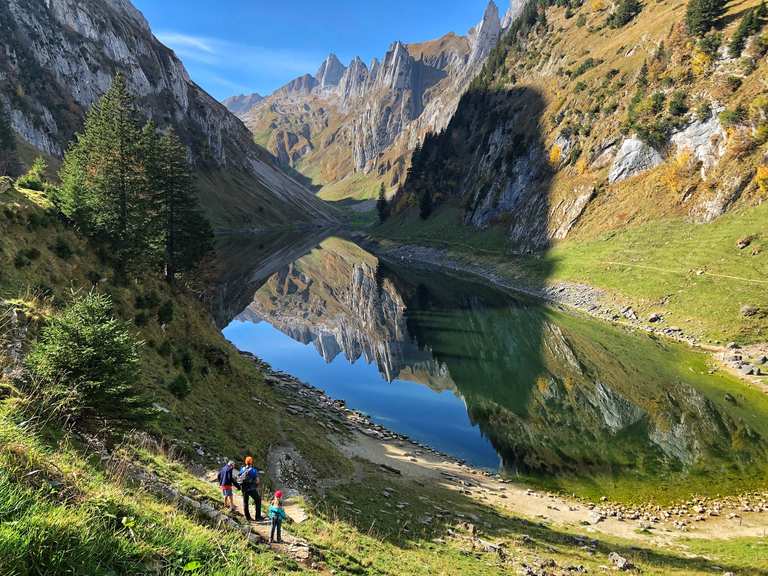 Fählensee – Berggasthaus Bollenwees Itinerario ad anello da Wasserauen ...