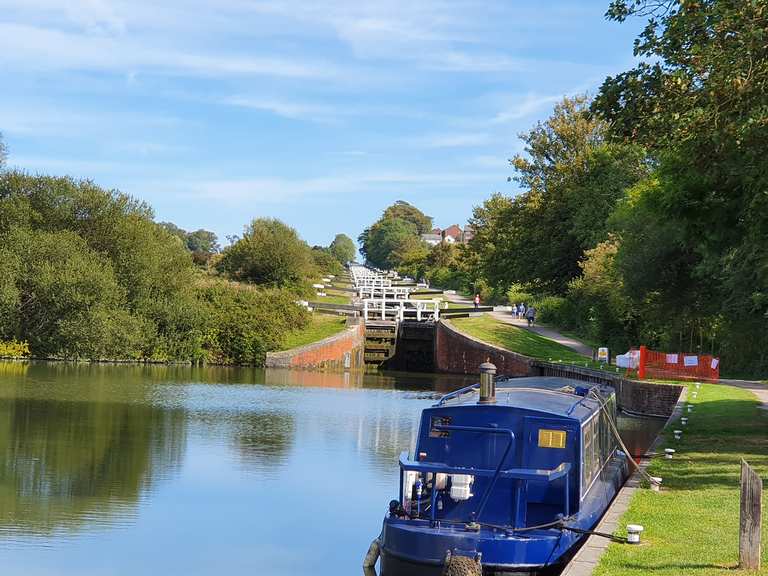 Caen Hill Locks - Cycle Routes and Map | Komoot