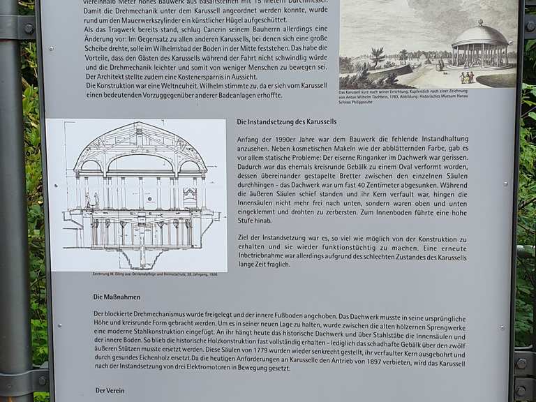 Historisches Karussell Hanau - Wilhelmsbad Routes for Walking and ...