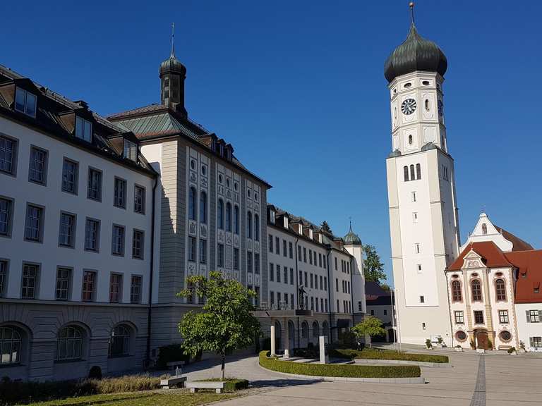 Klosterbräuhaus Ursberg Biergarten : Radtouren und Radwege | komoot