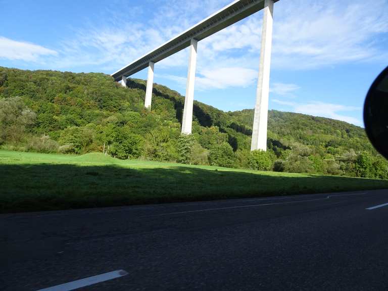 Kochertalbrücke Autobahn A6 - Road Cycle Routes and Map | Komoot